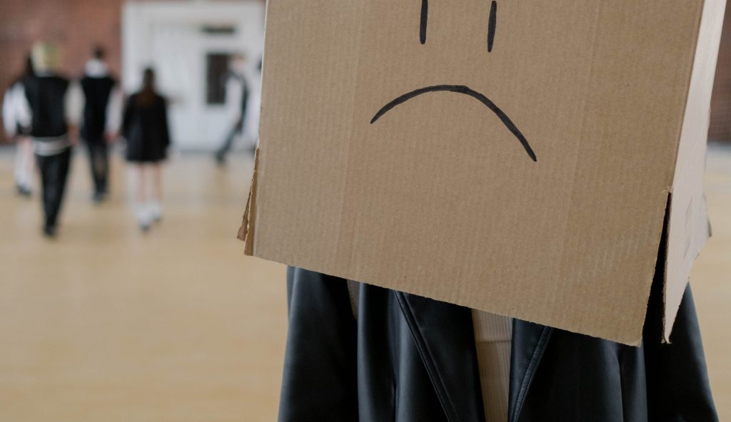 Unhappy Student, Alone